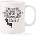 Goat Gift, Goat Mug, Thinking About Goats, Goat Lover Gif, Goat Farm ...