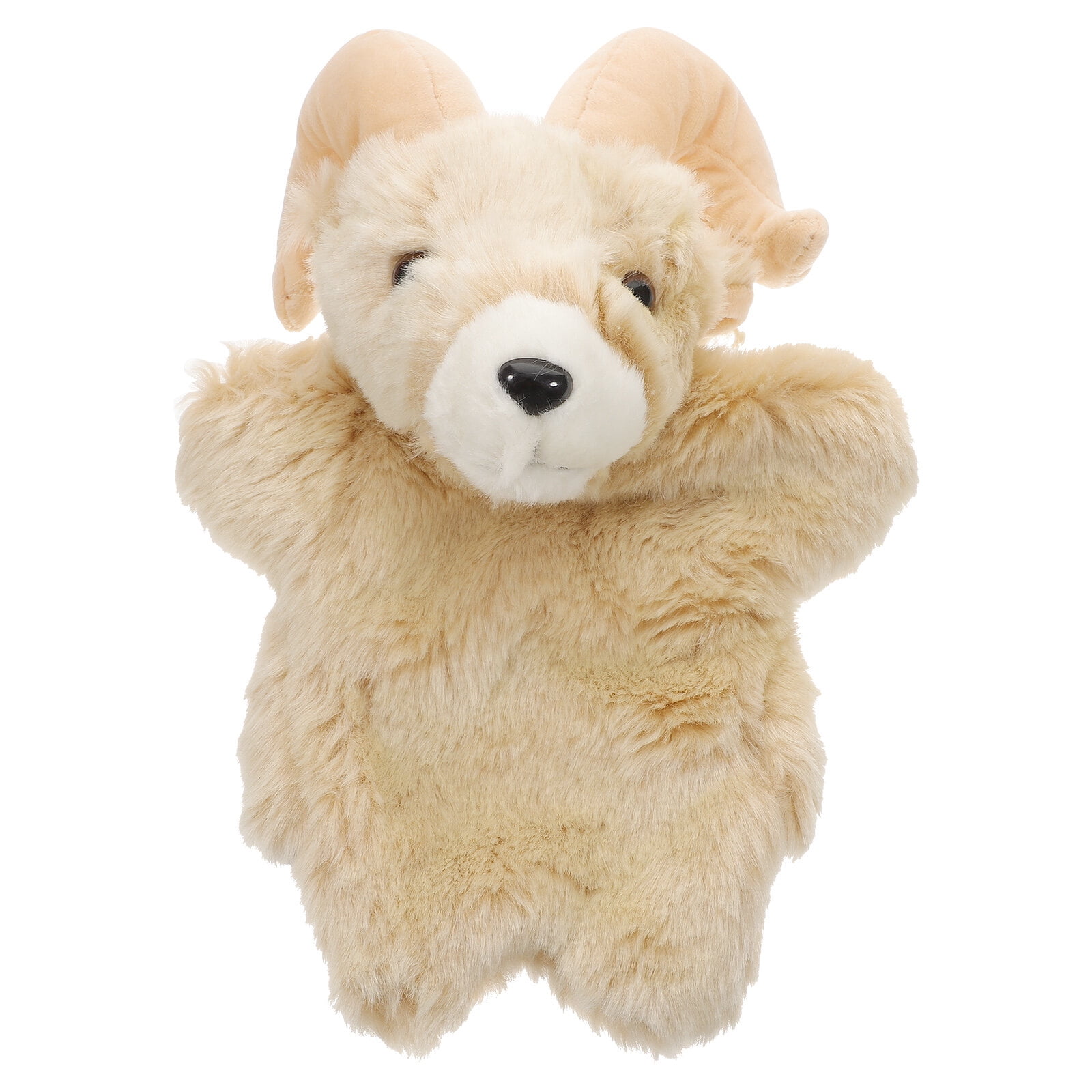 Goat Hand Puppet Stuffed Animal Toy Adorable Goat Stuffed Puppet Story ...