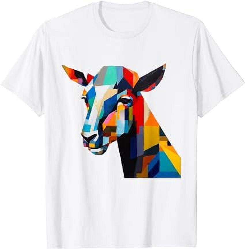 Goat Lover Artwork | Animal Motif Goat T-Shirt - Walmart.com