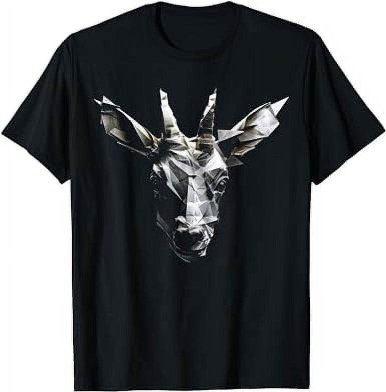 Goat Lover Artwork | Geometric Animal Motif Goat Comfortable, black ...