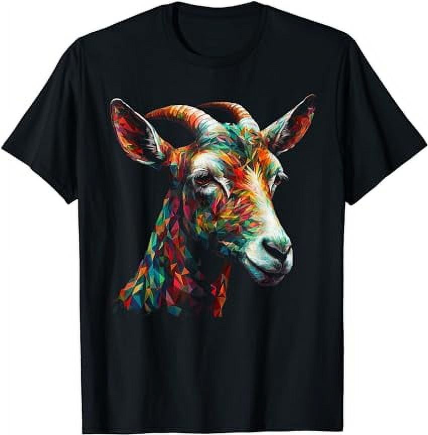 Goat Lover Polygon Artwork | Animal Motif Goat T-Shirt - Walmart.com