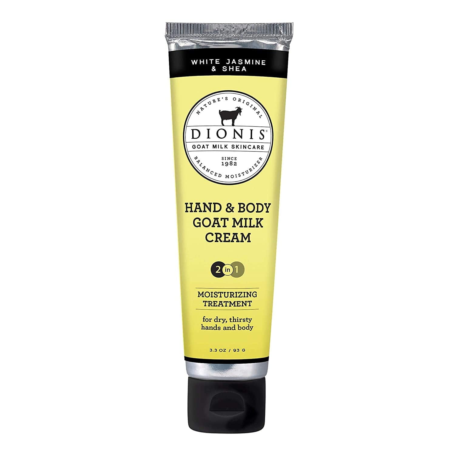 Goat Milk Skincare White Jasmine & Shea Scented Hand & Body Cream (3.3 ...
