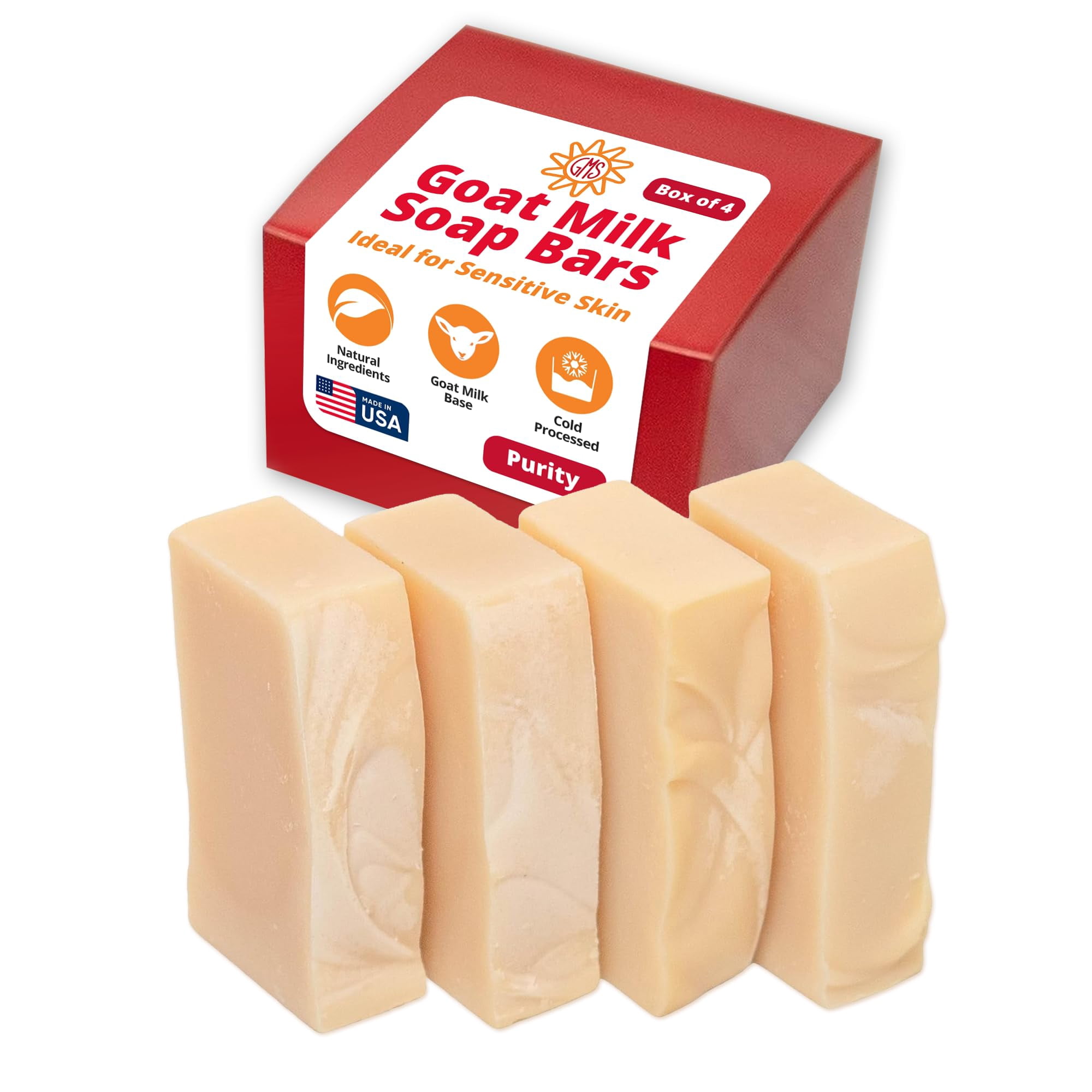 Goat Milk Stuff Goat HMF23 Milk Soap - PURITY | All-Natural, Unscented ...