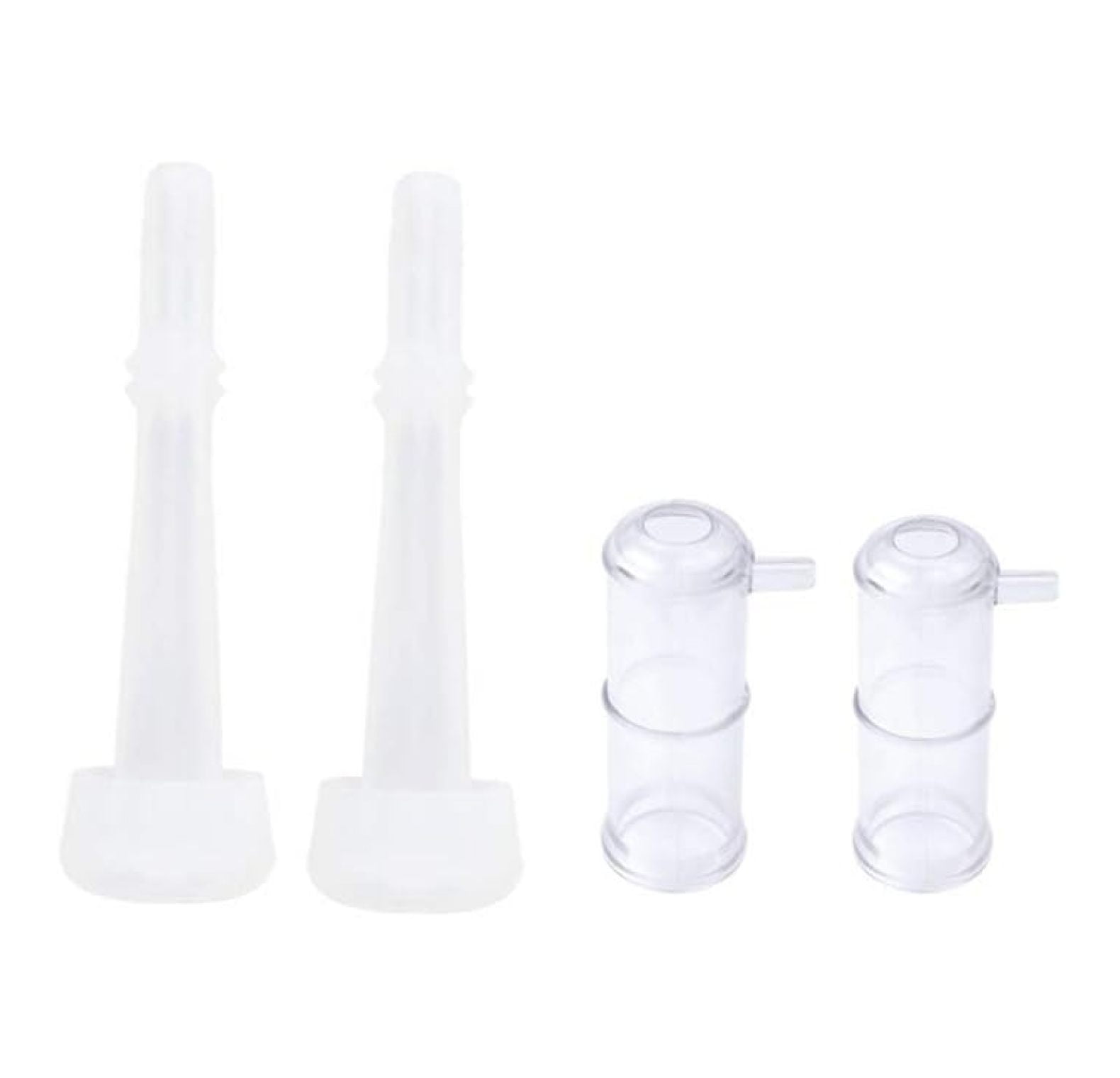 Goat Milking Liners & Shells Combo - Melasty 7" Silicone Inflation & 4. ...