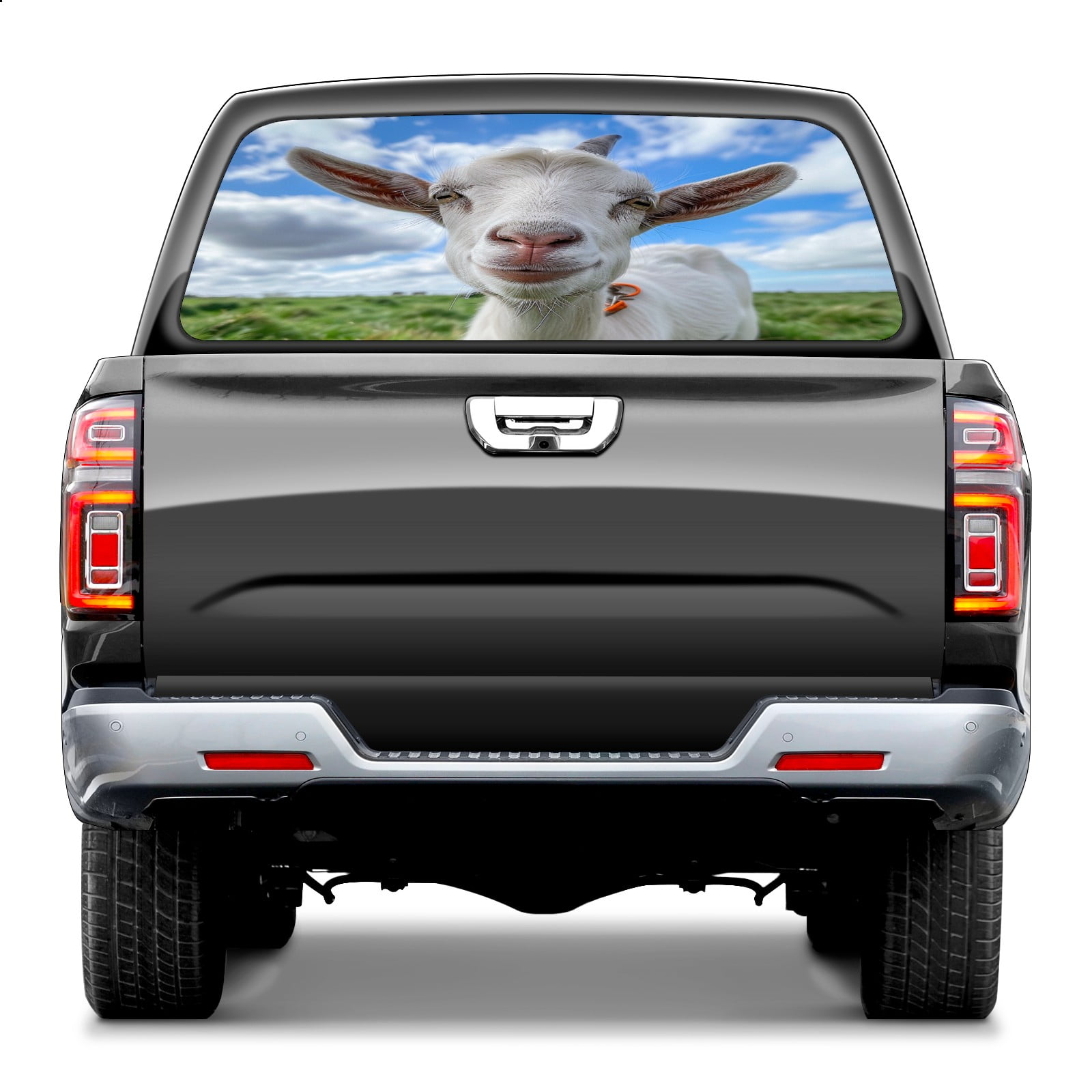 Goat Rear Window Decals for Trucks- Pickup Car Window Stickers Decal ...
