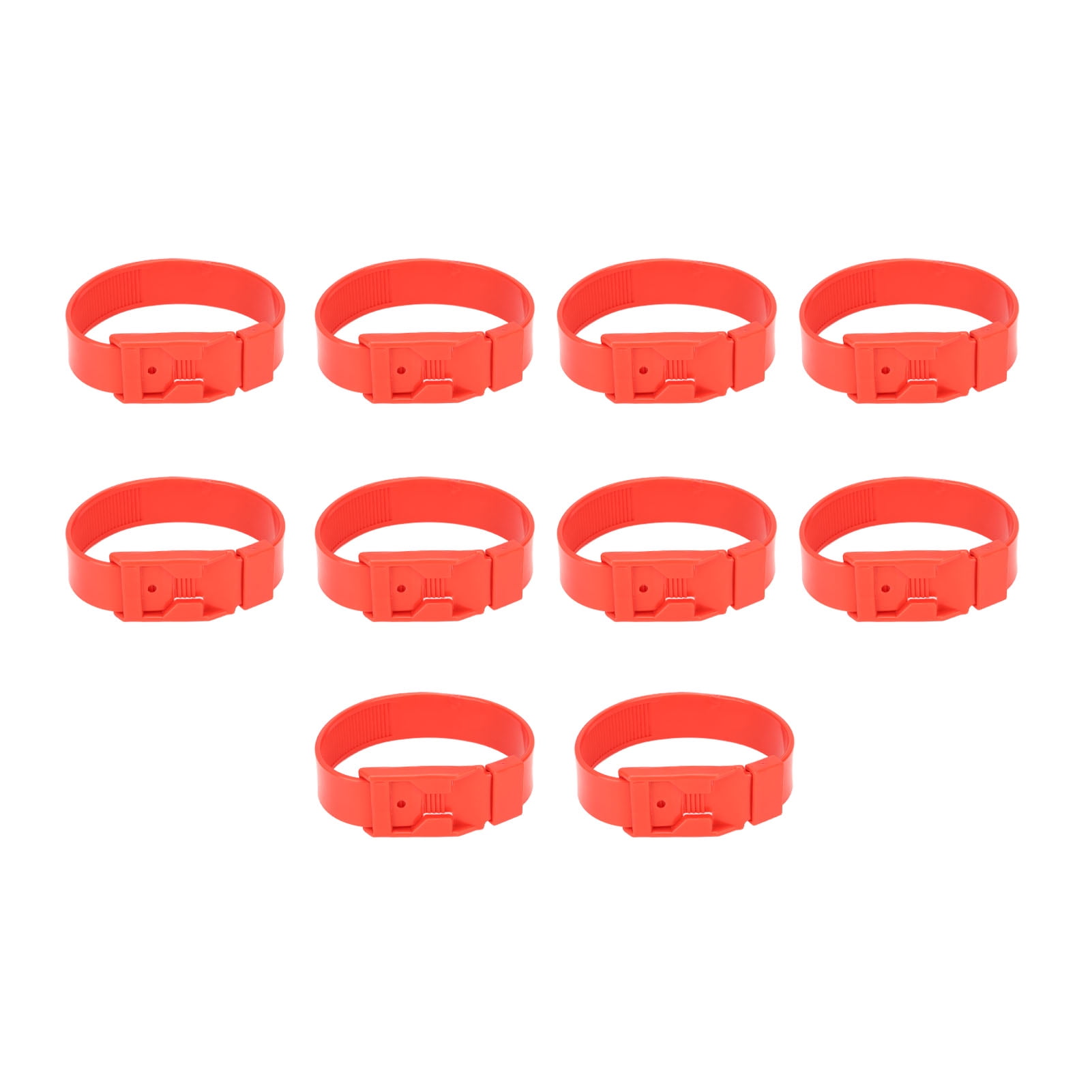 Goat Sheep Collars, 10pc Livestock ID Bands For Farm Ranch Management ...