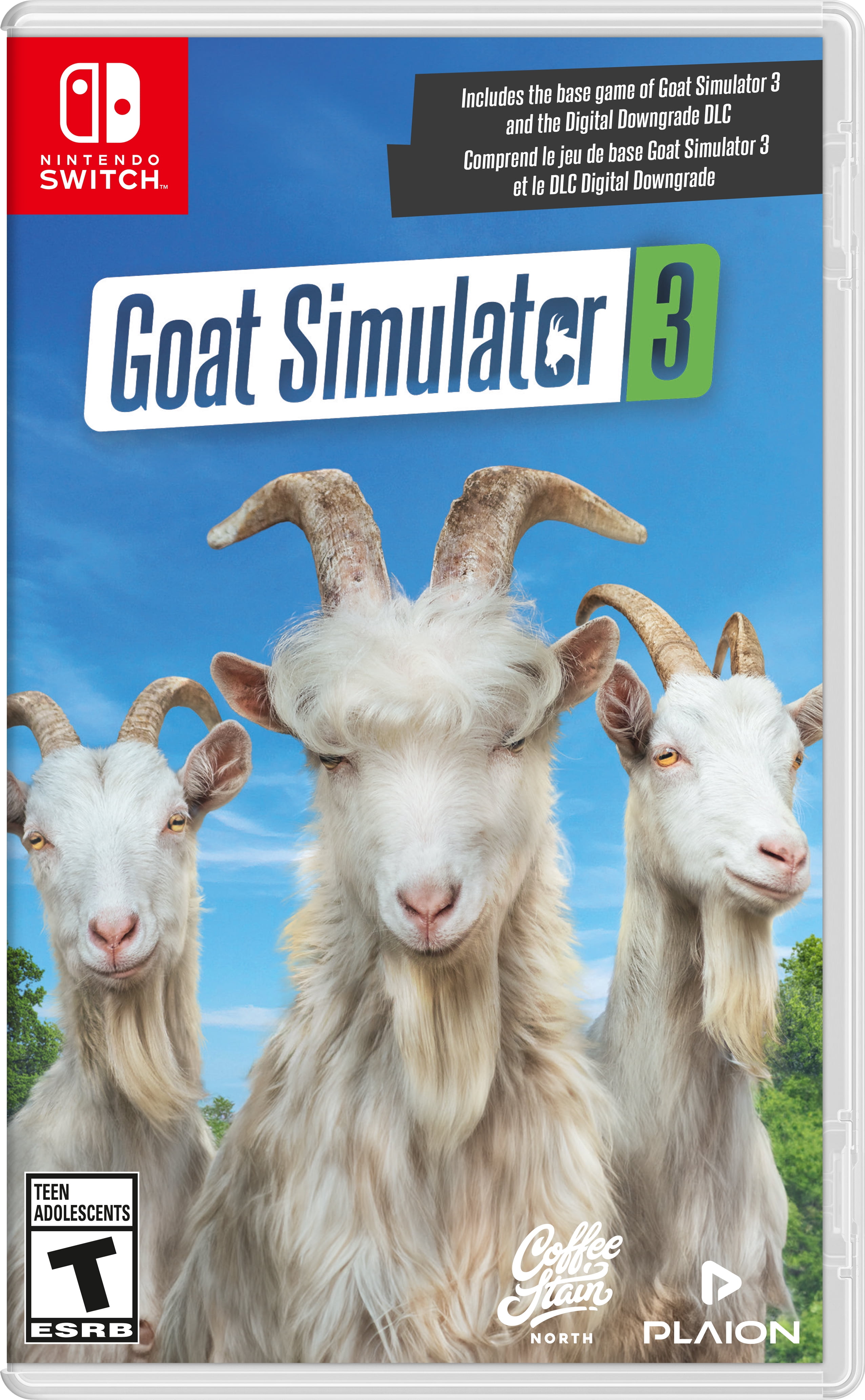 Plaion, Goat Simulator 3, Nintendo Switch - Hilarious Sandbox Game ...