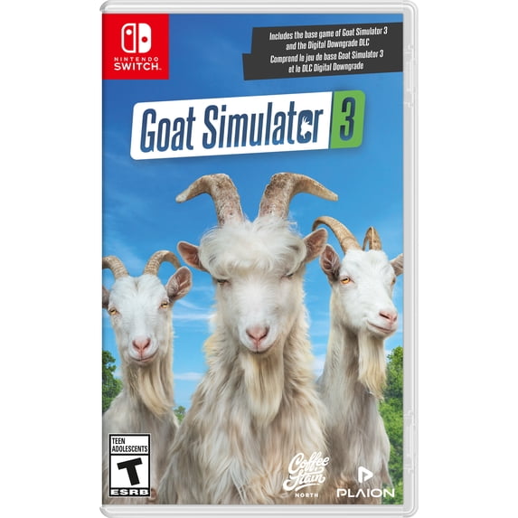 Plaion, Goat Simulator 3, Nintendo Switch - Hilarious Sandbox Game ...
