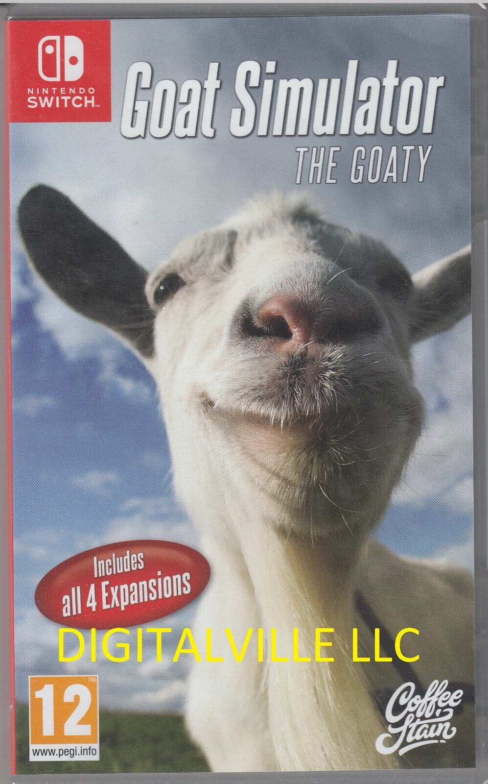 Goat Simulator The GOATY Nintendo Switch Brand New Sealed GoatZ & MMO Sim Payday - Walmart.com