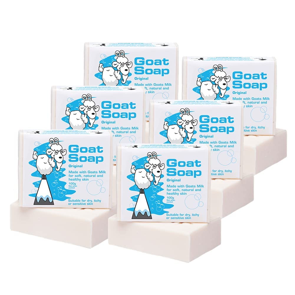 Goat Soap Value Six DMF15 Packs - for Soft, Natural and Healthy Skin ...