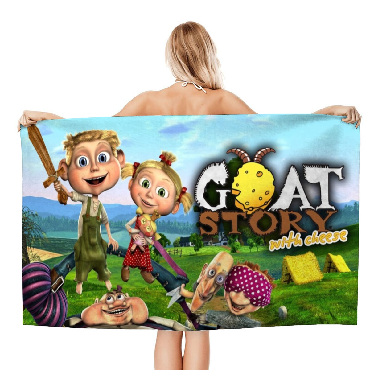 Goat Story Gifts Beach Towel for Women Girl Birthday Inspired Fan Bath ...