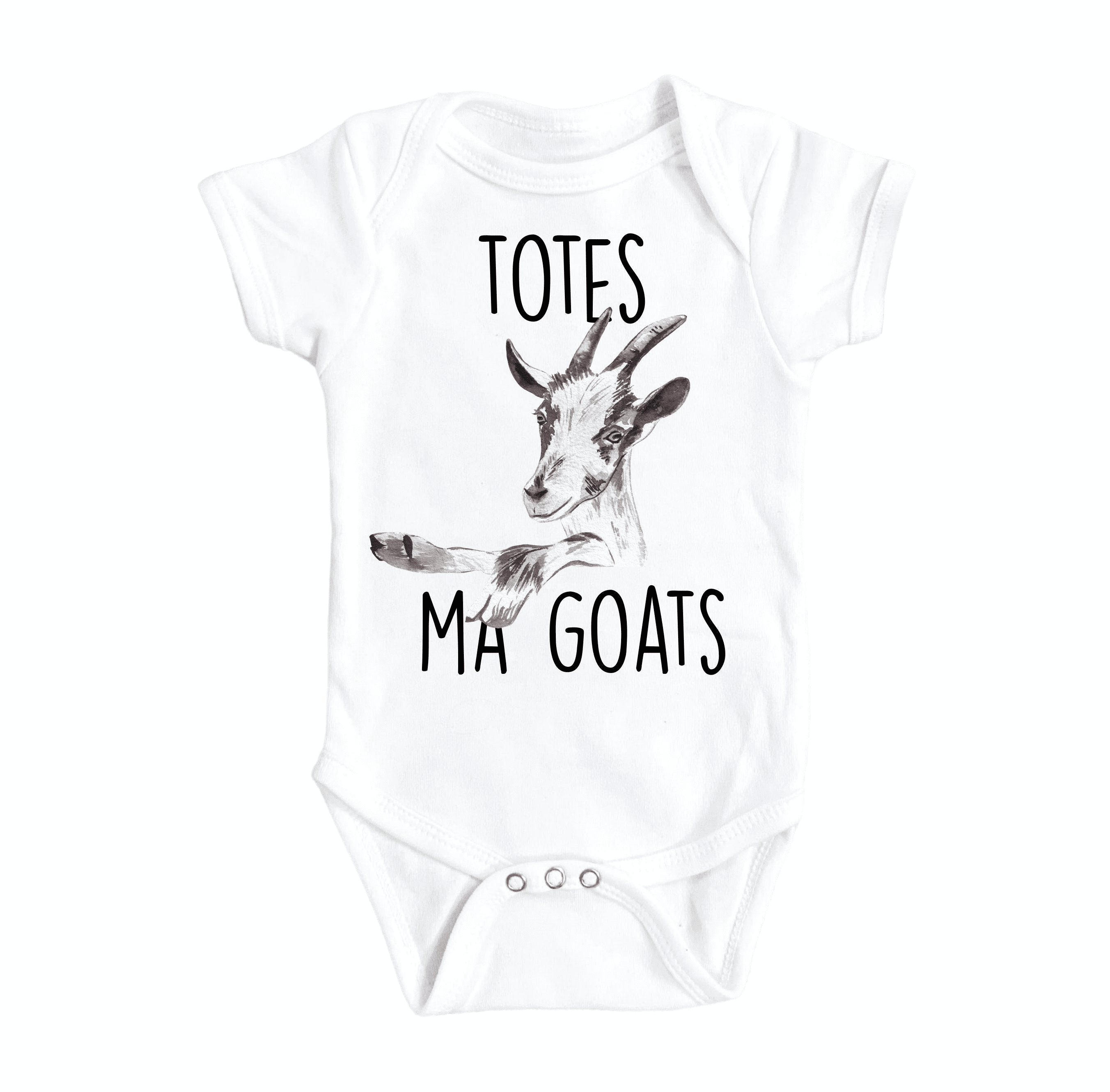 Goat Totes - Baby Boy Girl Clothes Infant Bodysuit Funny Cute Newborn ...