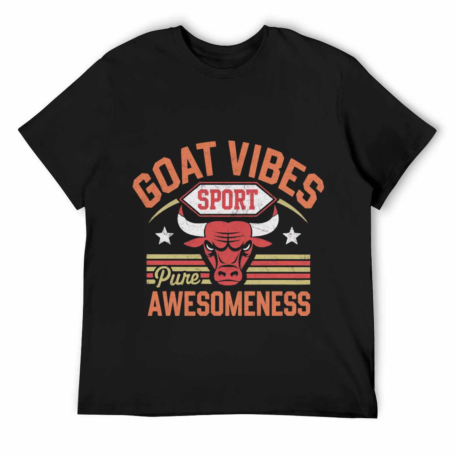 Goat Vibes Pure Awesomenesstshirt design Deer Gay Pride Ally Lgbtq ...