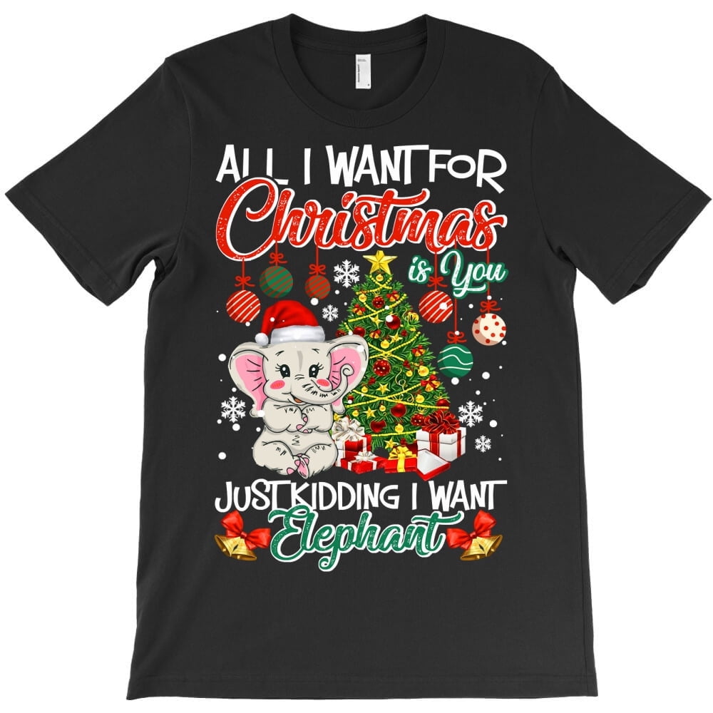 Goat Xmas Lighting St. Nick All I Want For Christmas Is A Goat Funny ...