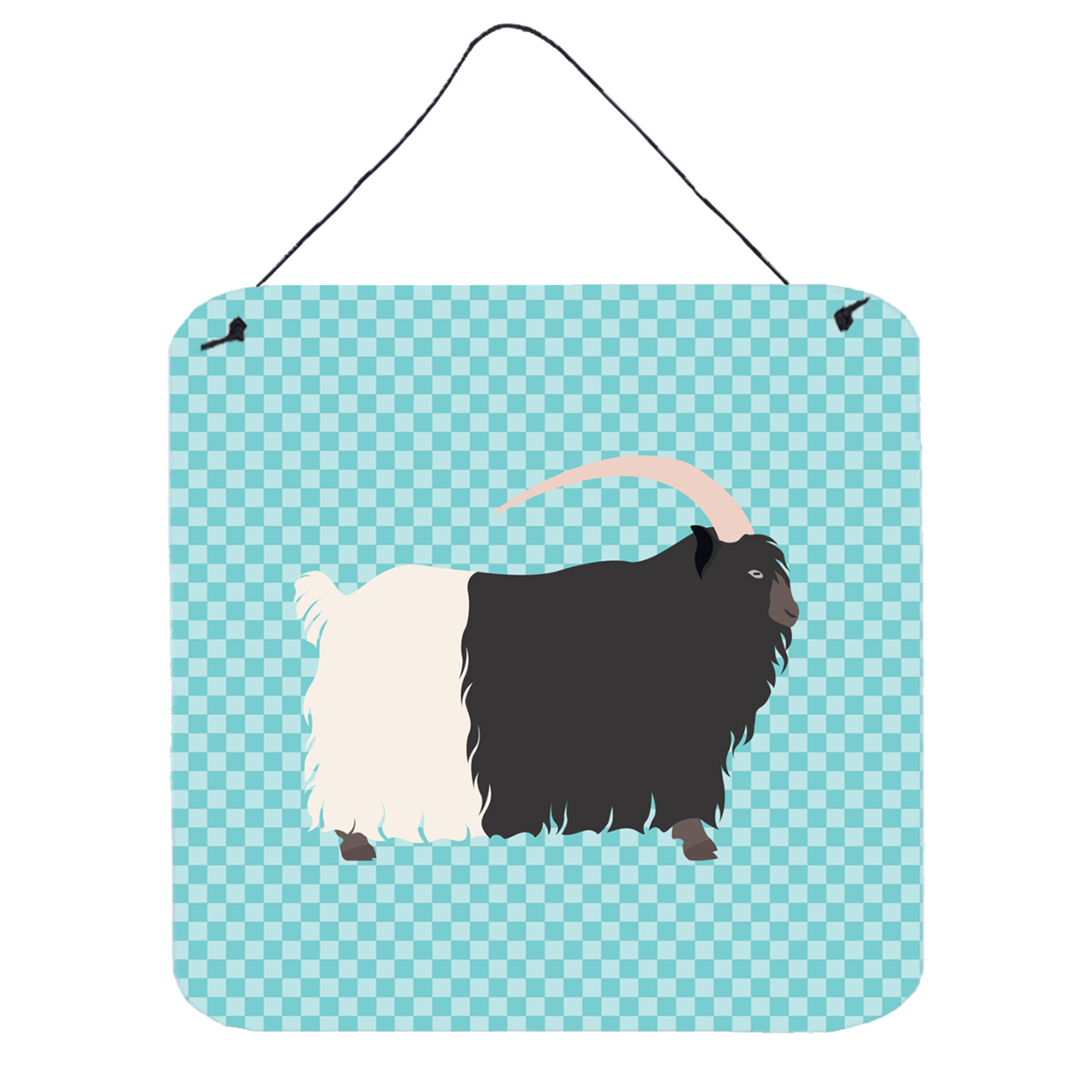 Goats - Welsh Black-Necked Goat Wall or Door Hanging Prints - Walmart.com