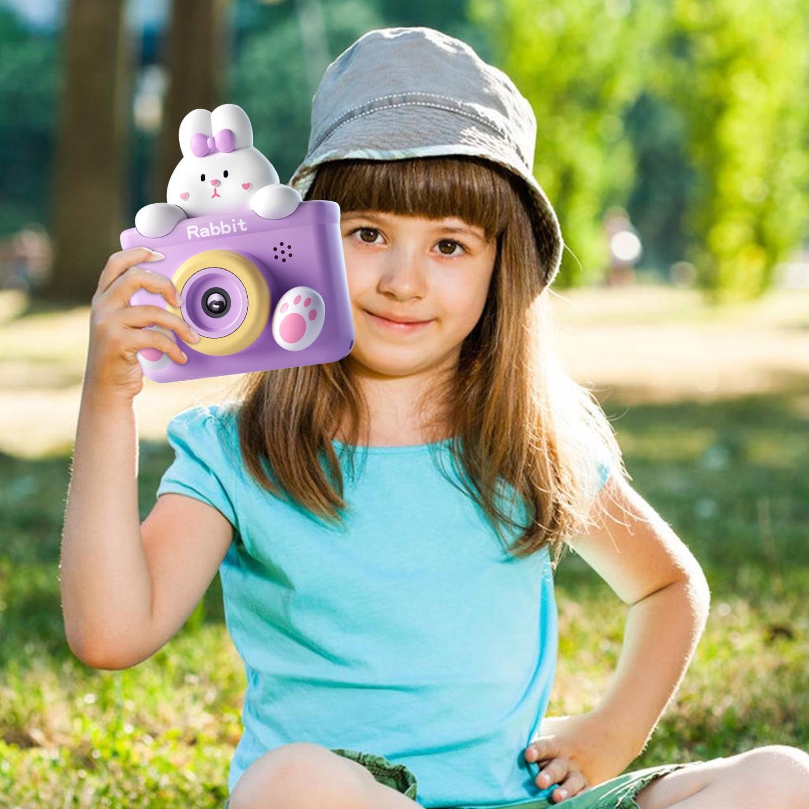 Goattoy Easter Camera 48MP and 1081P,Colorful Spring Easter Theme Party ...