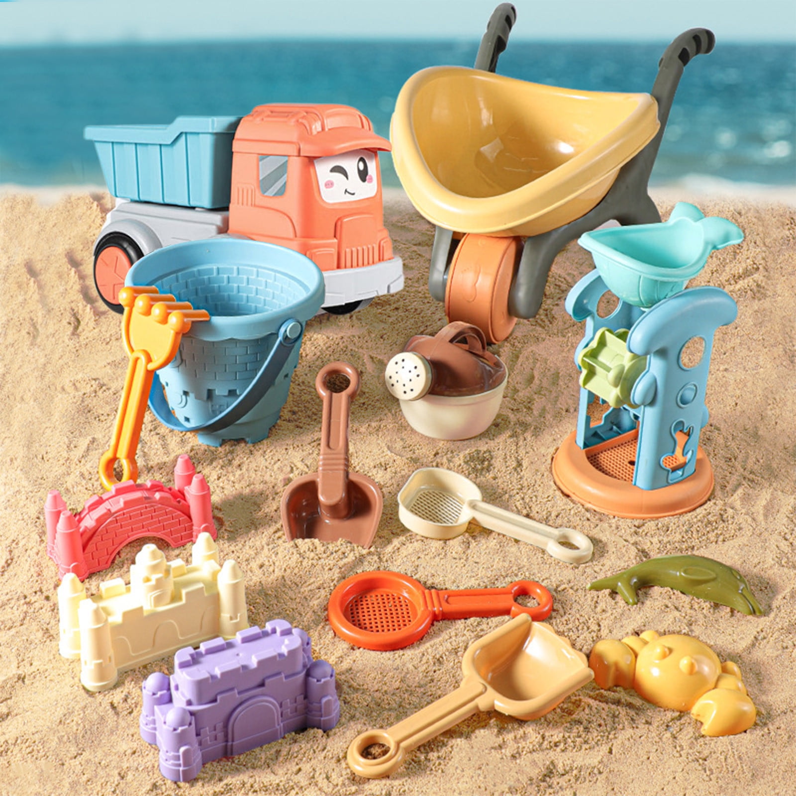 Goattoy Toy Savings Beach Toys for Toddlers 1-3 3-5 Beach Sand Toys for ...