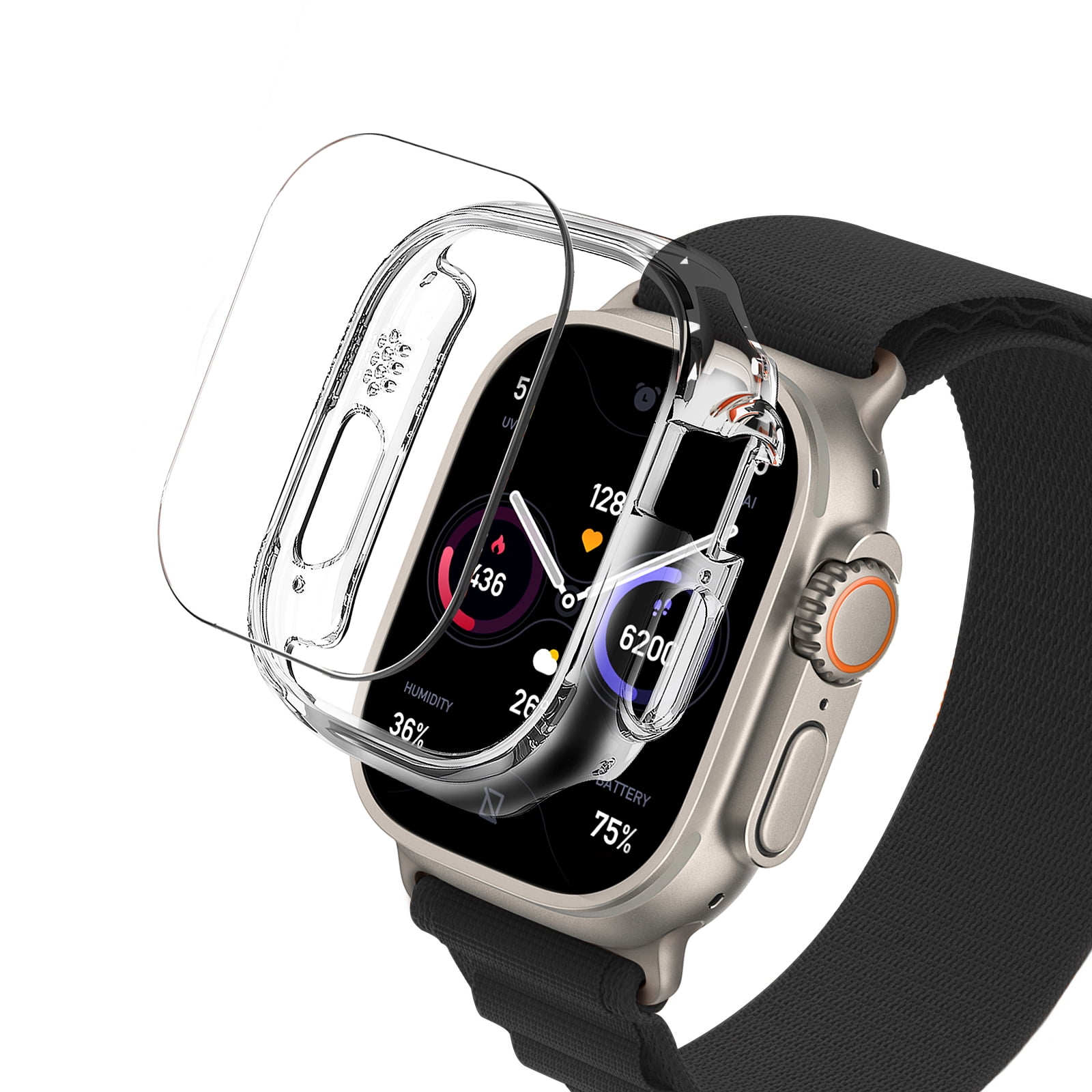 Goaxuzt Apple Watch Case Compatible for iWatch Ultra 49mm Full ...