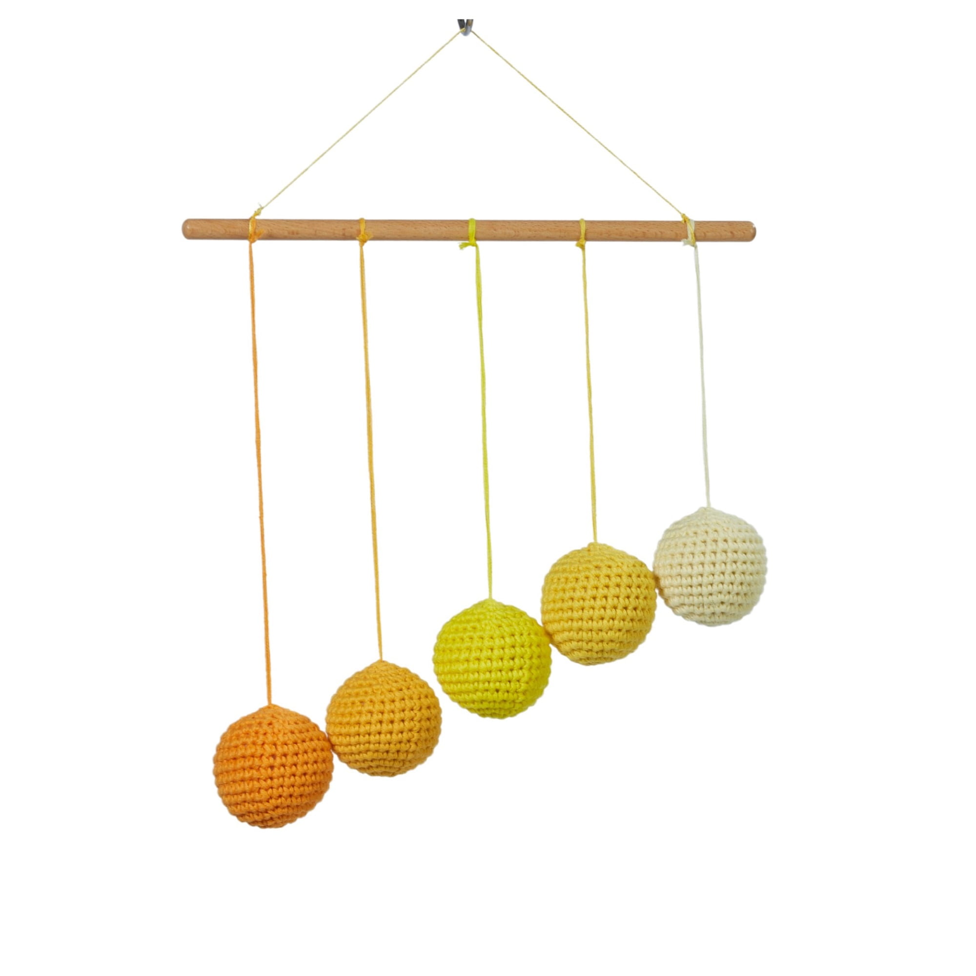 Gobbi Set Montessori-Inspired Wooden Mobile Soft Infant Educational ...
