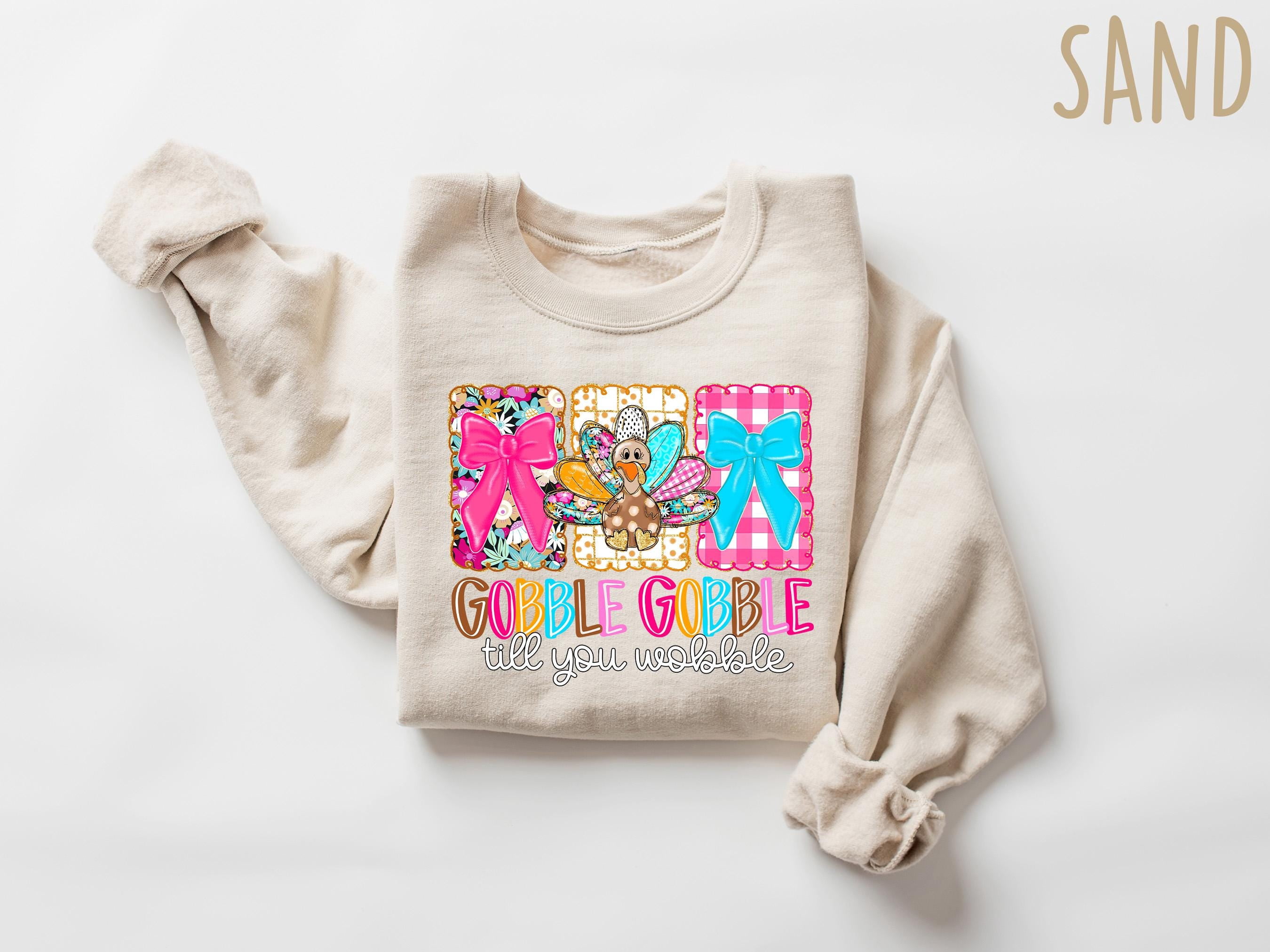Gobble Gobble till you Wobble Thanksgiving Turkey Shirt, Turkey Family ...