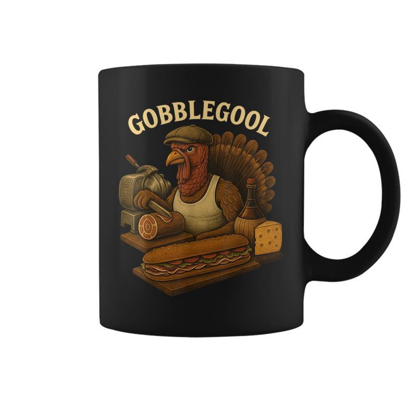 Gobblegool Turkey Baker Thanksgiving Coffee Mugs - Walmart.com