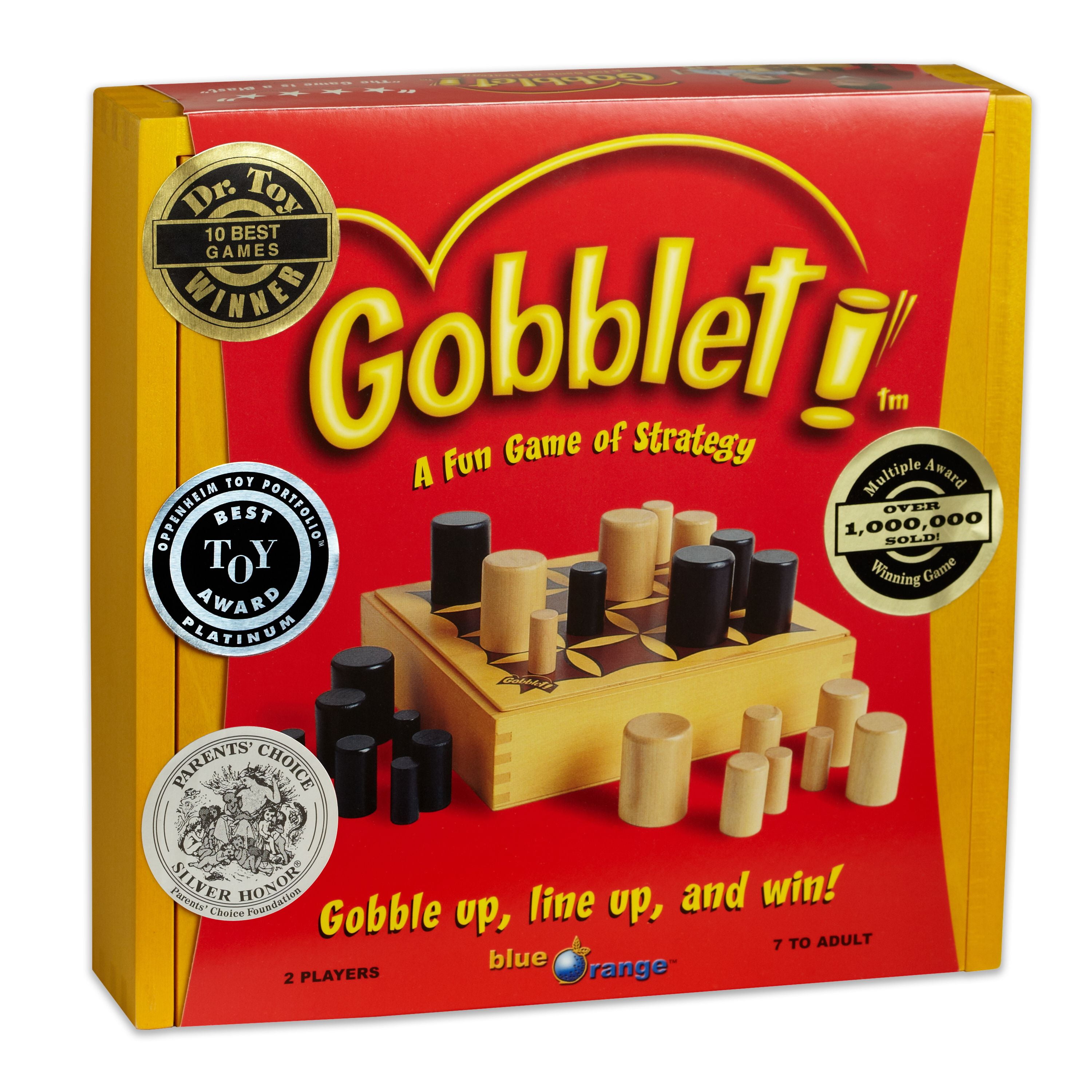 Blue Orange Games Gobblet Board Game - Family Friendly Fun for Kids and ...