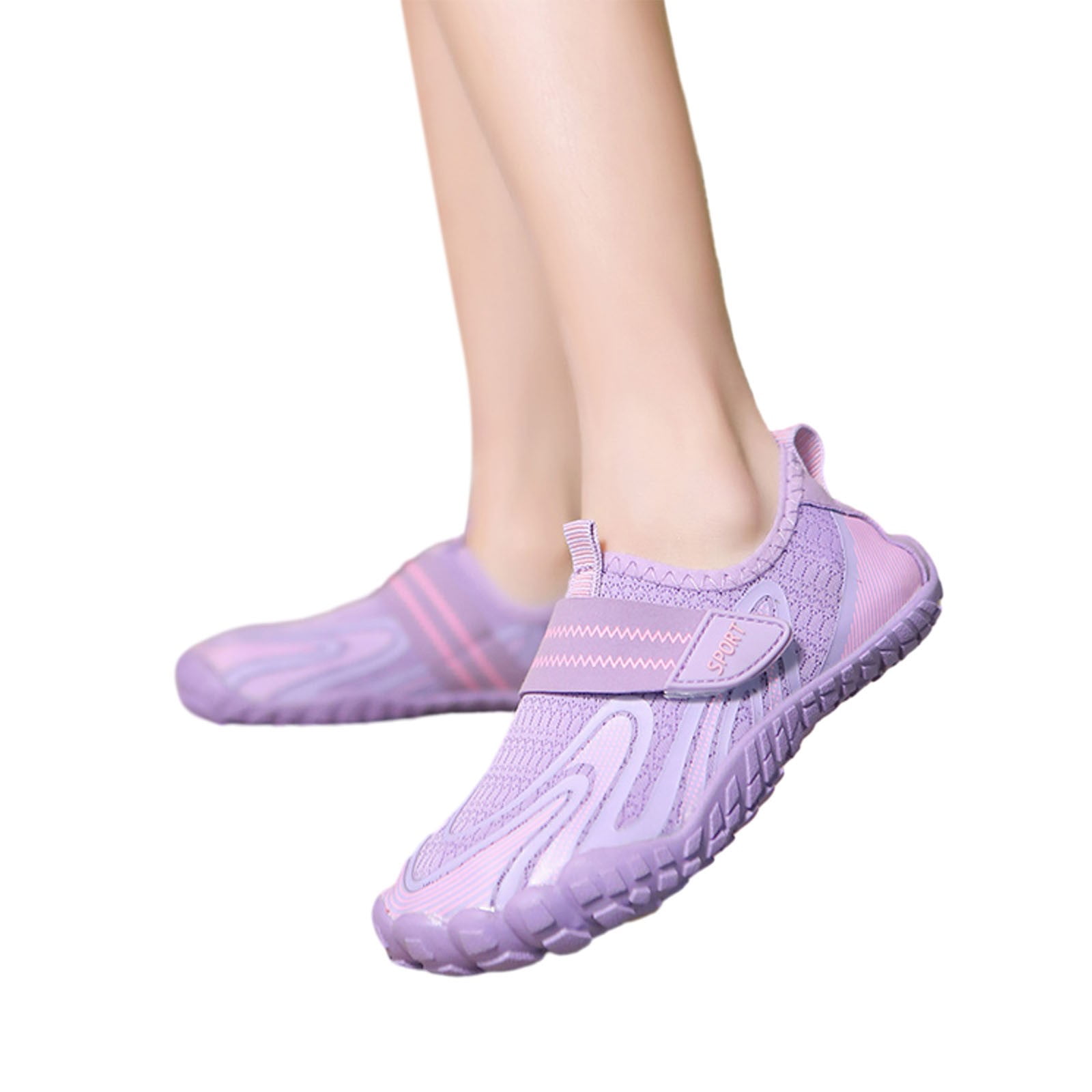 GobdXE Kids Water Shoes Barefoot Non Slip Aqua Swim Shoes for Beach ...