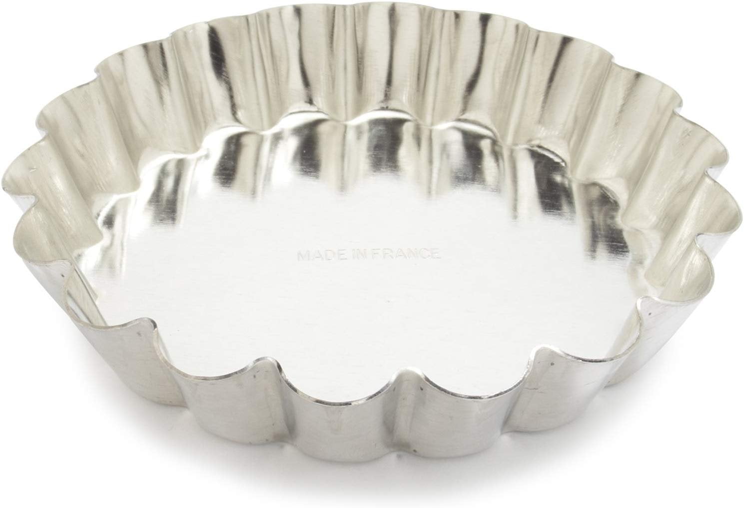 Gobel Tart Mold Fluted Round Tin (9 x 9 x 1.7cm) - Walmart.com