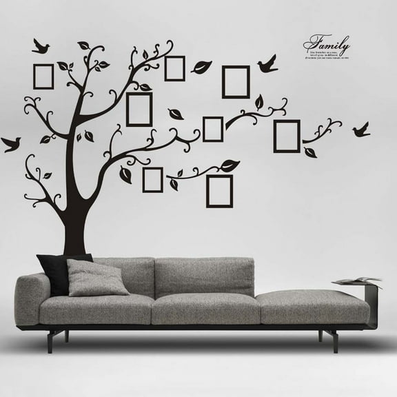 Decal ~ Bare TREE ~ Small, Med, or Large Wall Decal (Sm: 22" x 25 ...