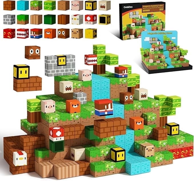 GobiDex Game-Based Magnetic Blocks Building Toys for Kids Ages 3 ...