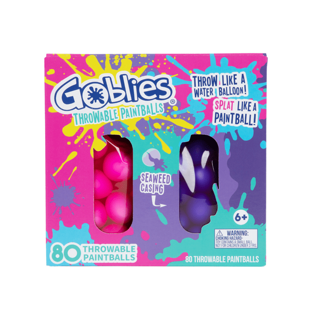 Goblies Throwable Paintball Dual Pack Pink Purple - Walmart.com