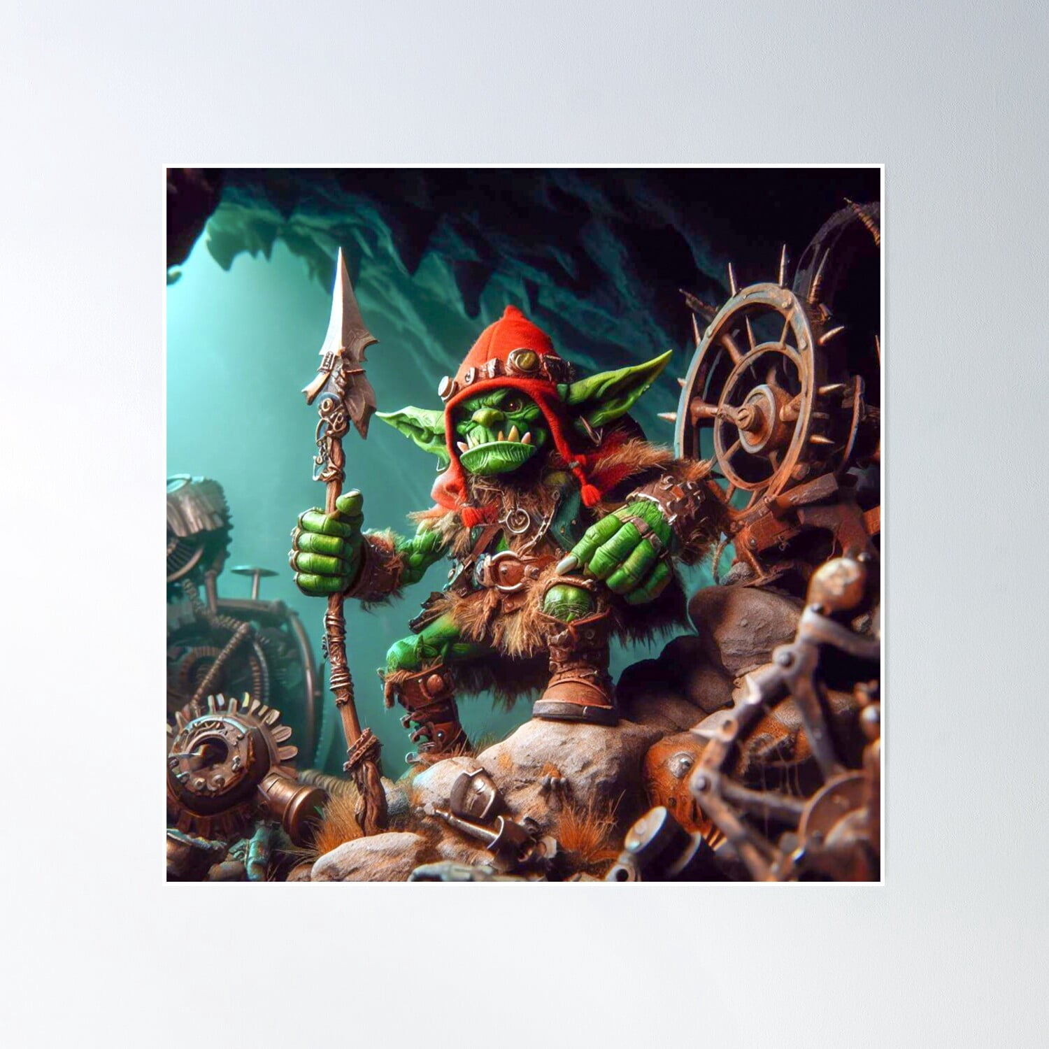 Goblin Mode - Fiadh Poster Wall Art, Modern Wall Decor, 16x16 UNFRAMED ...