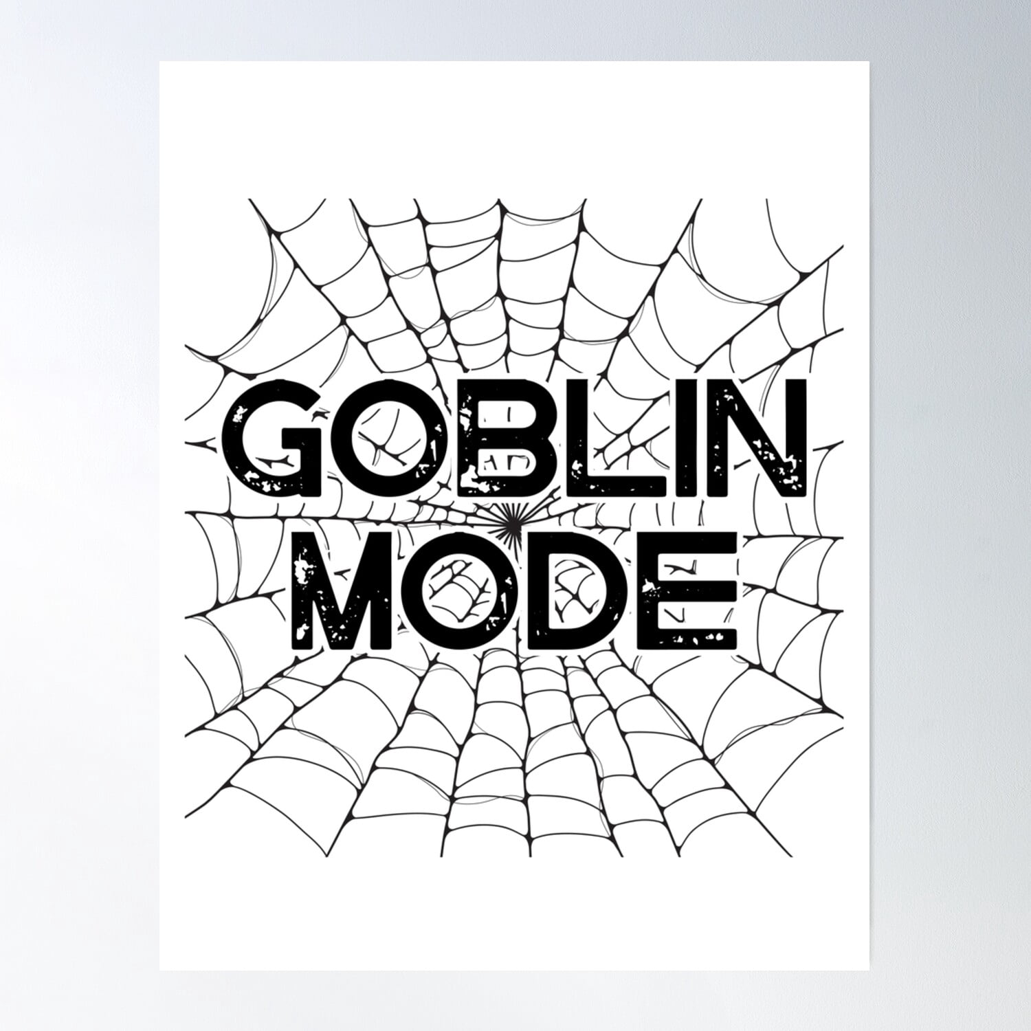 Goblin Mode: Web Slinger Poster Wall Art, Modern Wall Decor, 24x36 ...