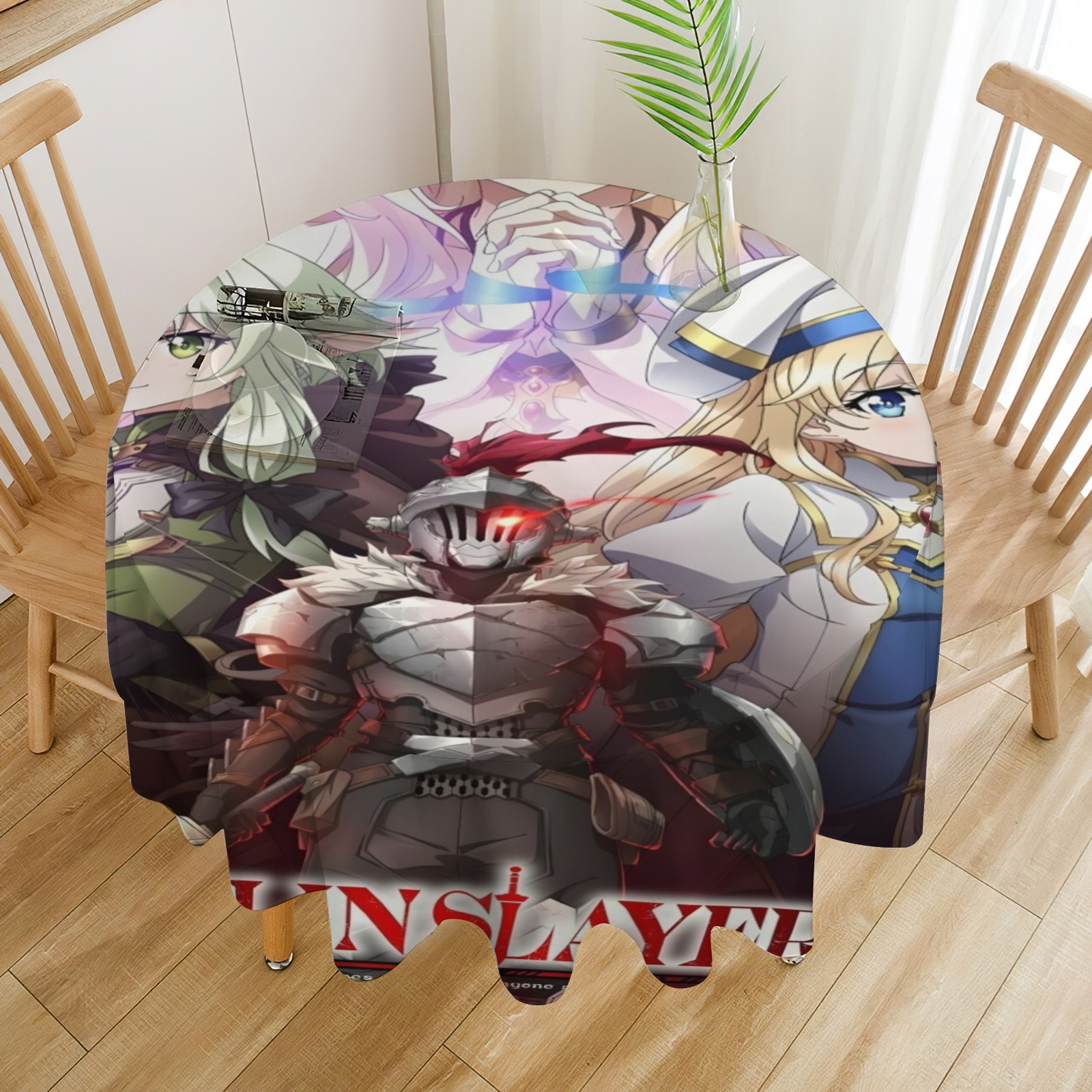 Goblin Slayer square tablecloth has an iconic print, fits most tables ...