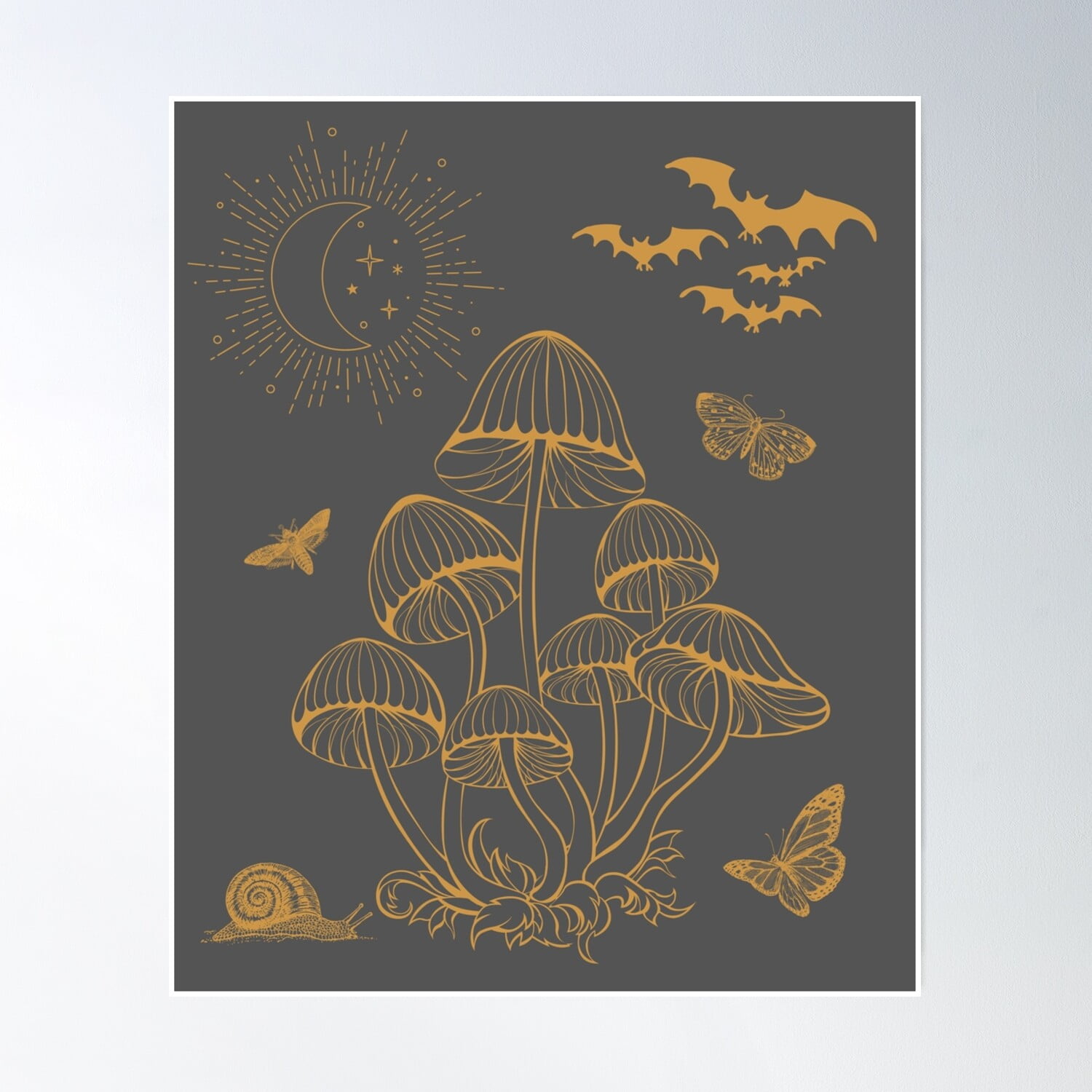 Goblincore Non-Binary Poster, Cottagecore T Poster, Dark Academia ...