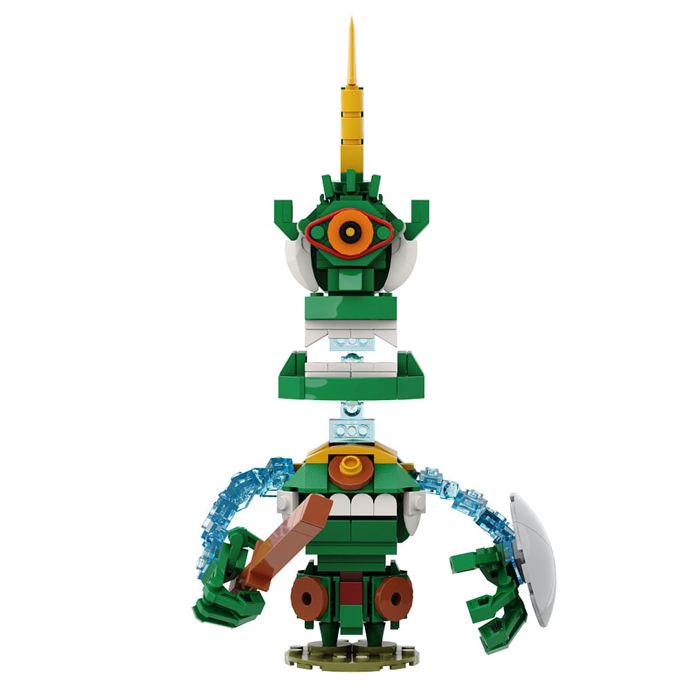 Gobricks MOC Zeldaing Wild Breath Demon Guard Shield Soldier Bricks ...