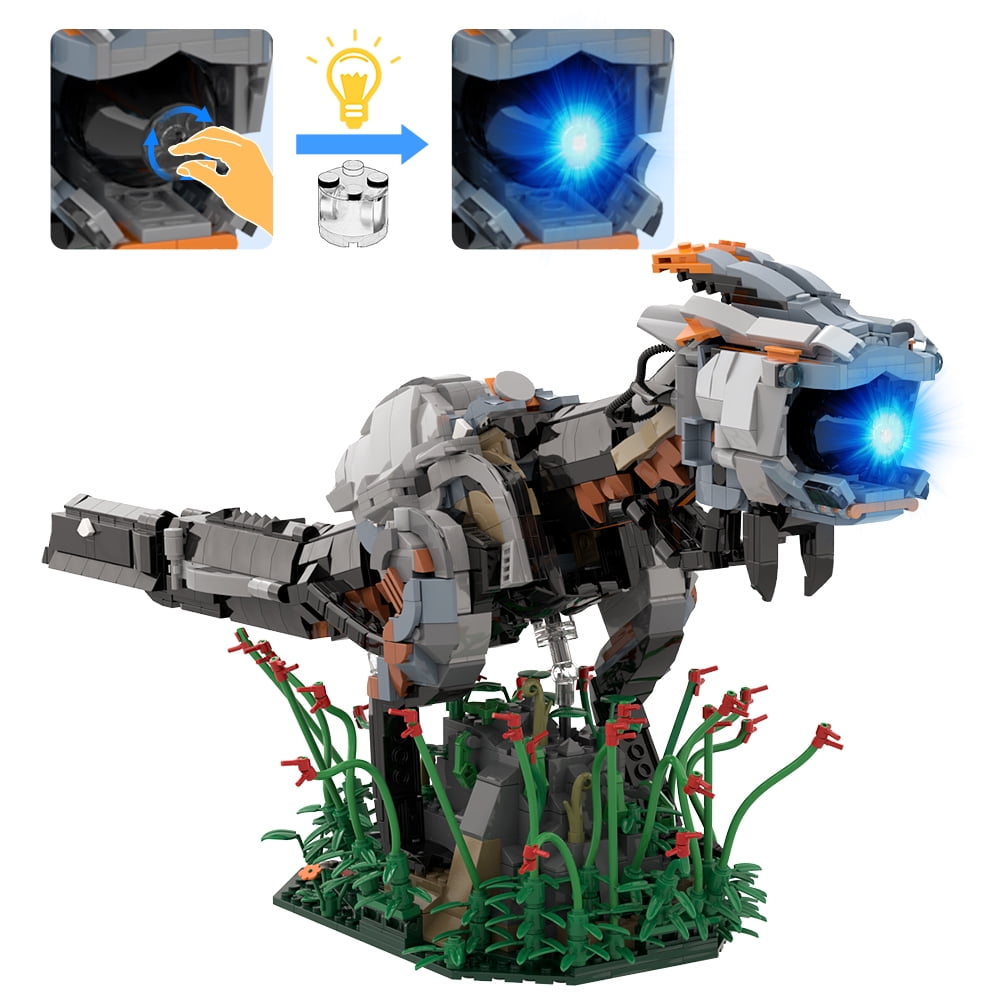Gobricks Moc Horizon Zero Dawn Shell-Walker Stormbird Sawtooth Watcher ...