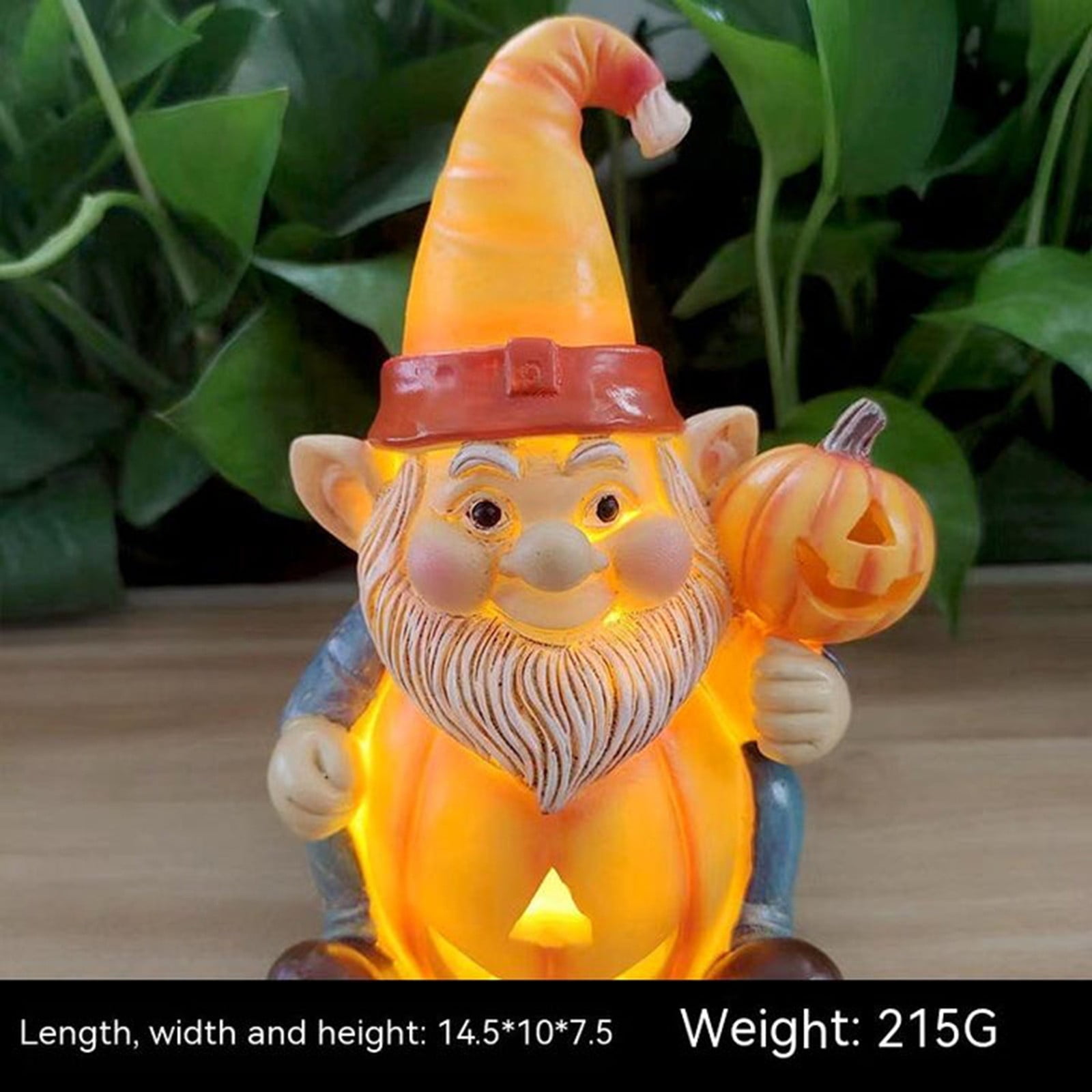 Gobwell Clearance Deal! Garden Gnome Statue Resin Pumpkin Table ...