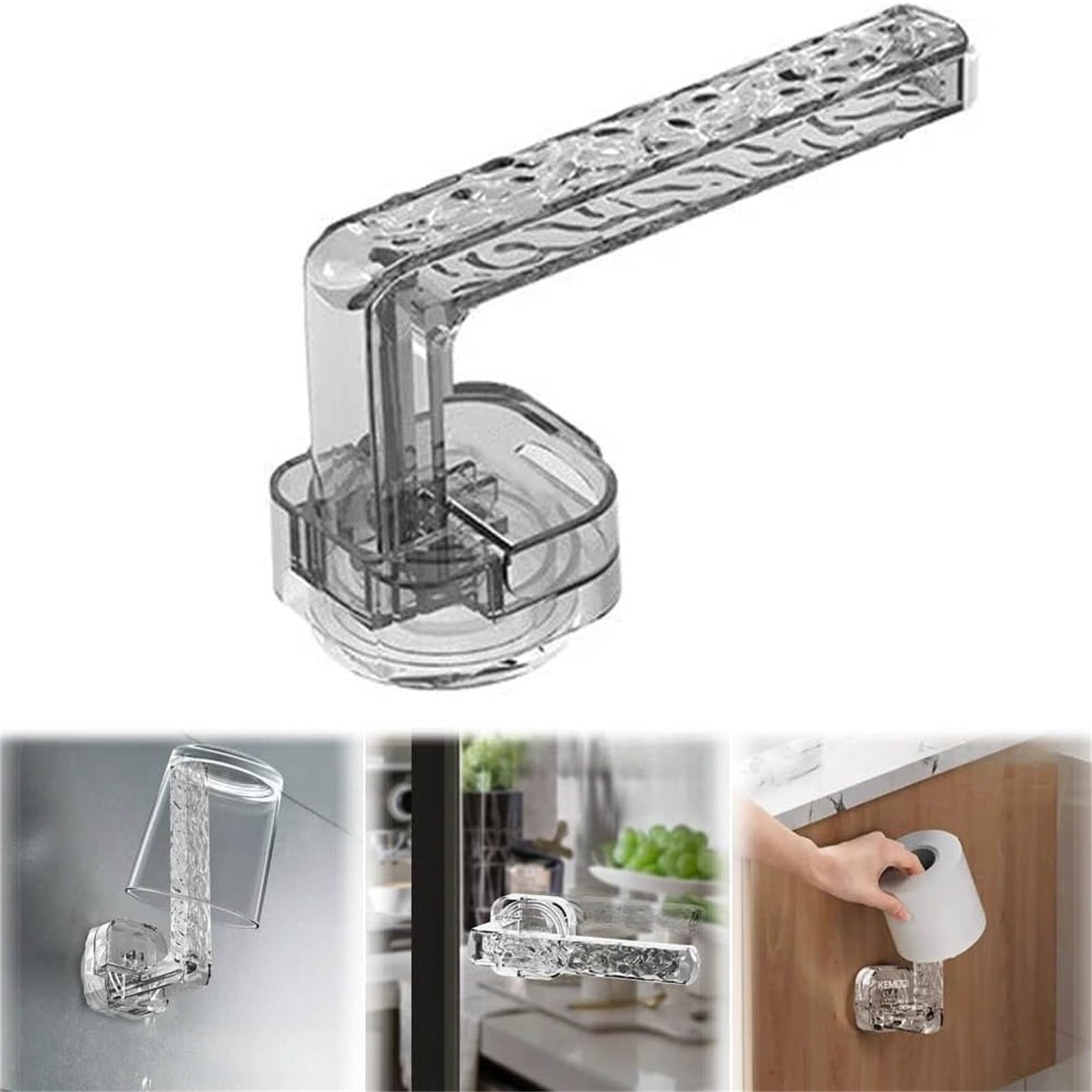 Gobwell Clearance Deal! Transparent Ripple Multifunctional Suction ...