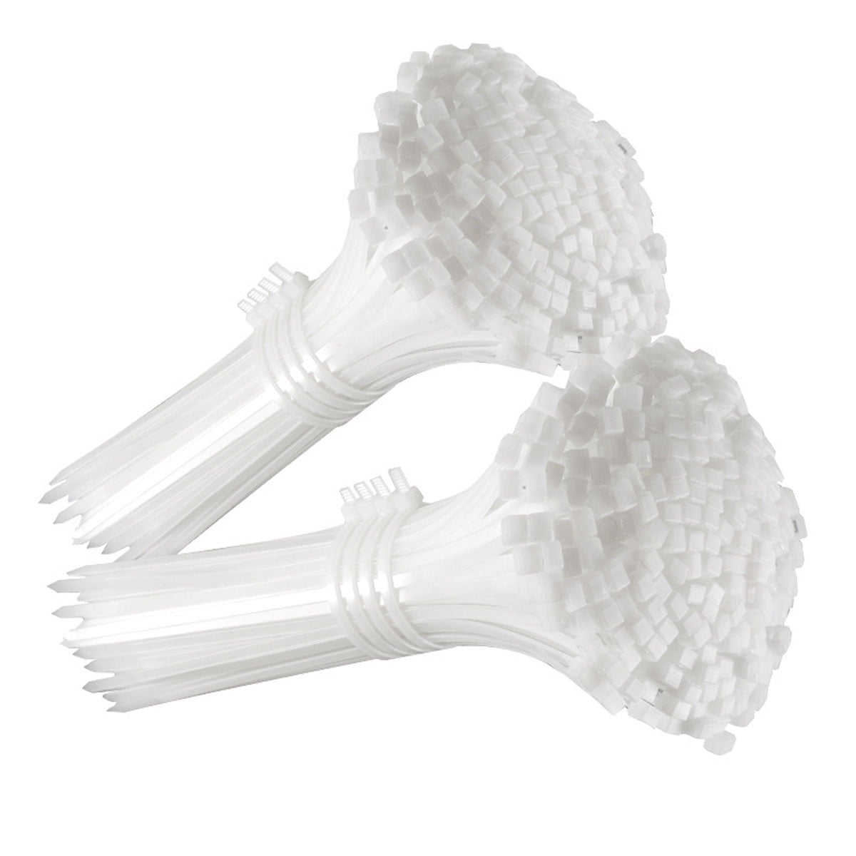 Gocableties Small White Cable Ties, 150mm x 3.6mm, Pack of 100, 6 ...