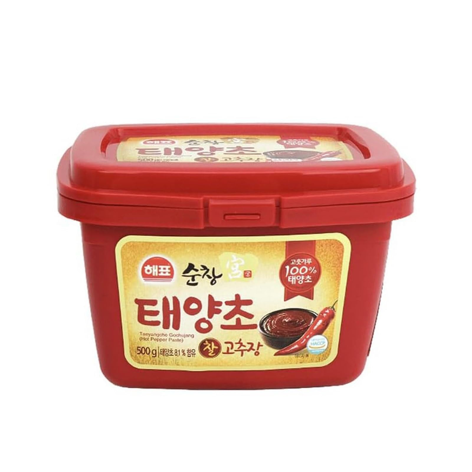 Gochujang Korean Red FEV6 Chili Pepper Paste, Mild Hot Sauce, Spicy ...