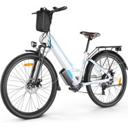 Addmotor Citypro 26inch Electric Bike for Adult, 125 Miles, 500W Commuter City Cruiser Electric ...