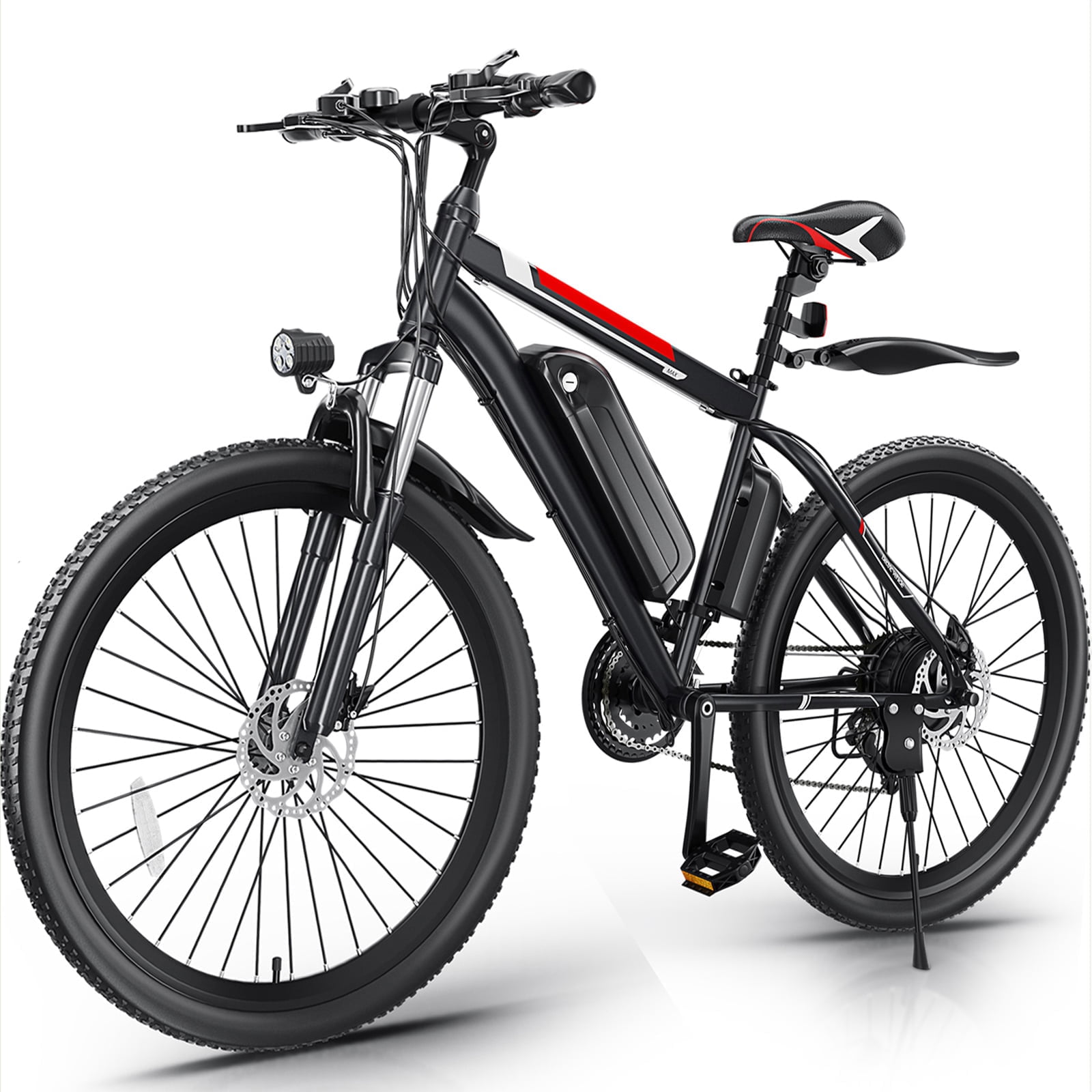 Gocio 500W Electric Bike 26" Electric Bicycle for Adults with Cruise ...