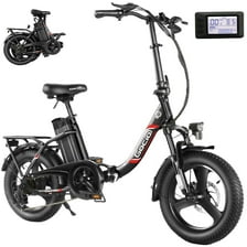 ESKUTE White Electric Bike for Adults - Peak 1500W Brushless Motor ...
