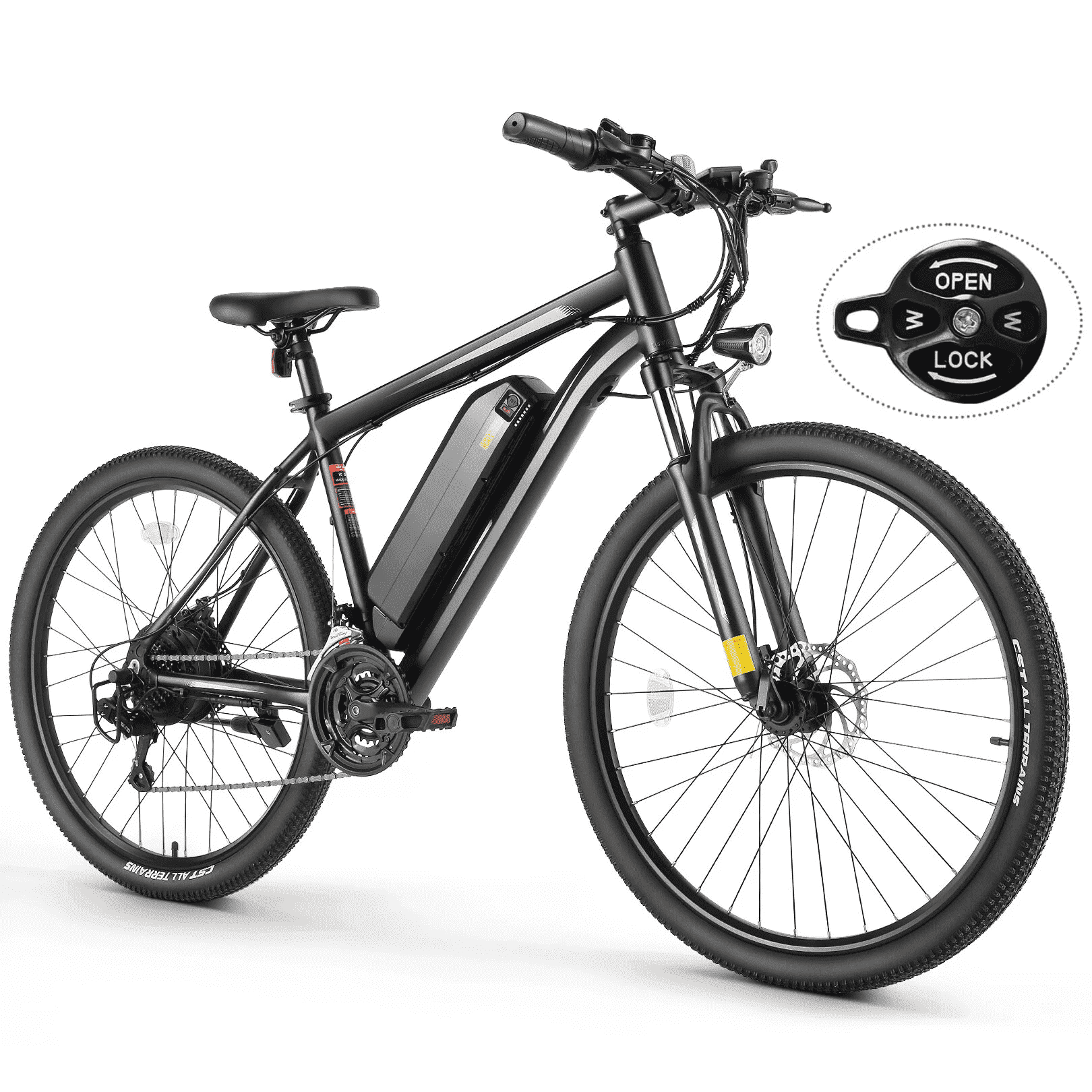 Gocio Electric Bike, Electric Bike for Adults 26'' E-Bikes 350W Adult ...