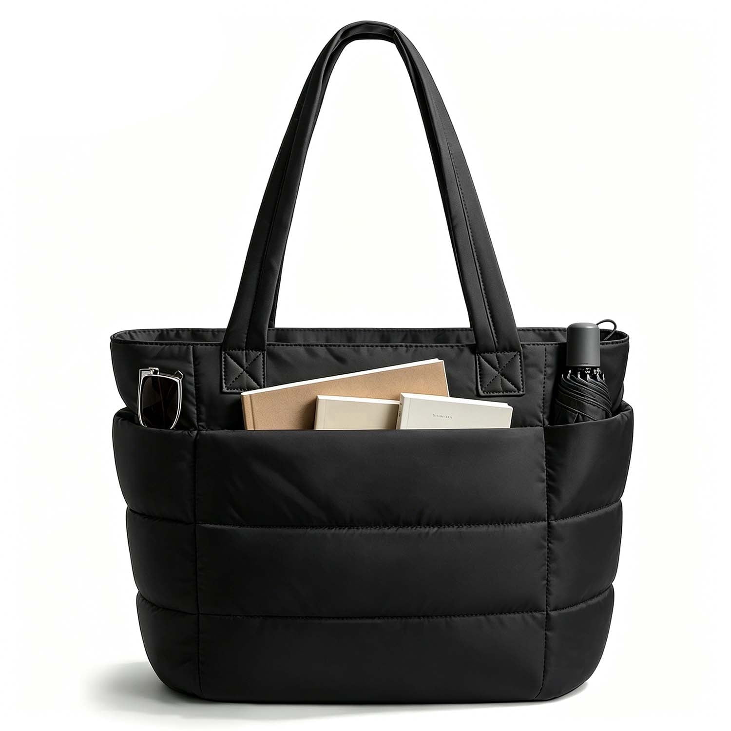 Gocvo Tote Bag for Women, Large Capacity Lightweight Puffer Bag ...