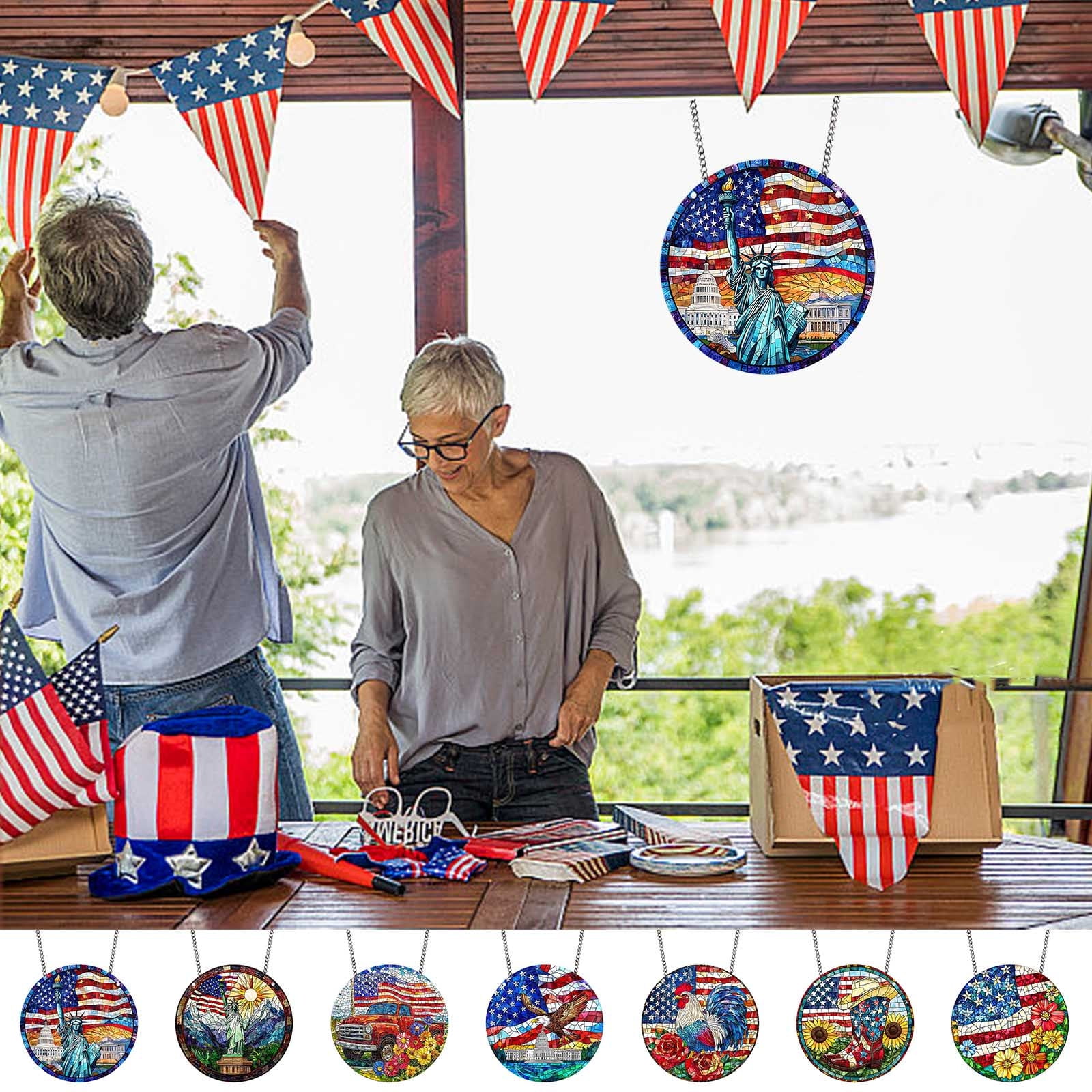 God Bless America 4th Of July Decorations Independence Day Acrylic ...