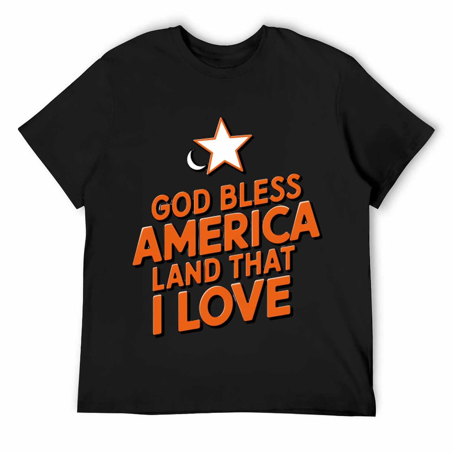God Bless America Land That I tove Funny Mom Birthday T-Shirt - Walmart.com