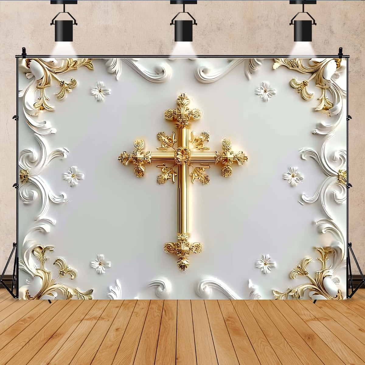 God Bless Backdrop for Photography First Holy Communion Baptism Photo ...