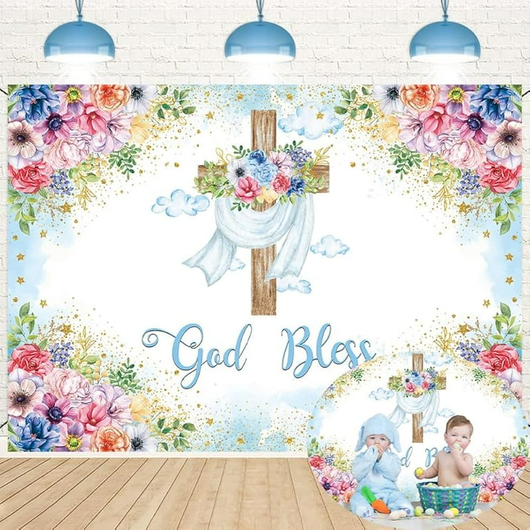 baptism boy background